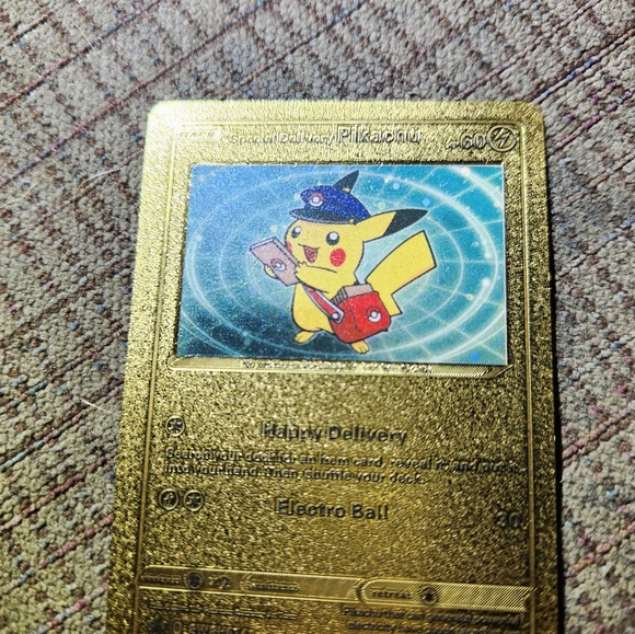 Pokemon | Toys | Rare Gold Pokmon Cards 1 Cards 4 Bonus Cards | Poshmark